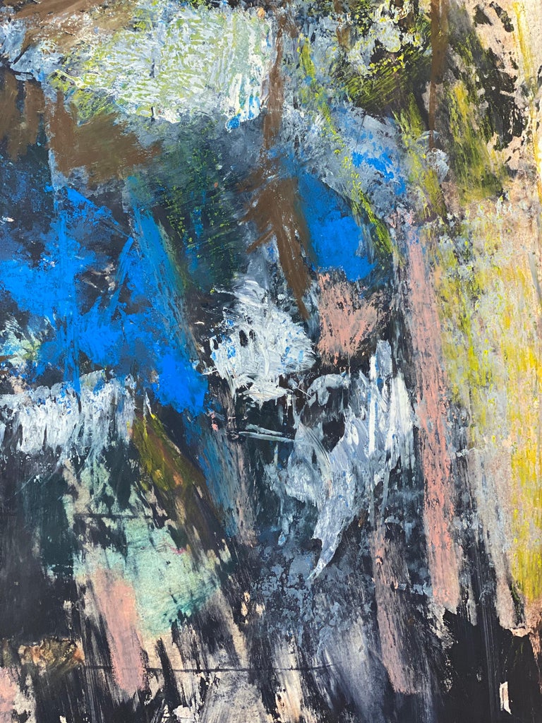 French School - Large 20th Century French Expressionist Abstract ...