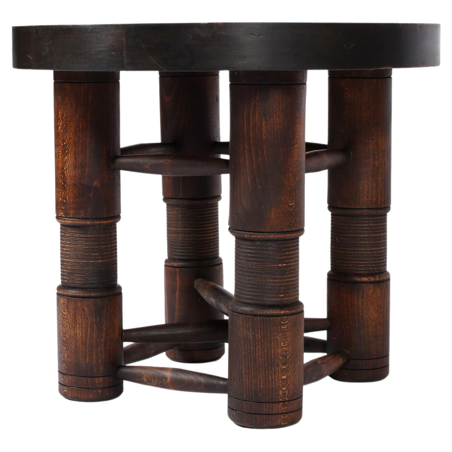 Charles Dudouyt Tripod Table For Sale at 1stDibs