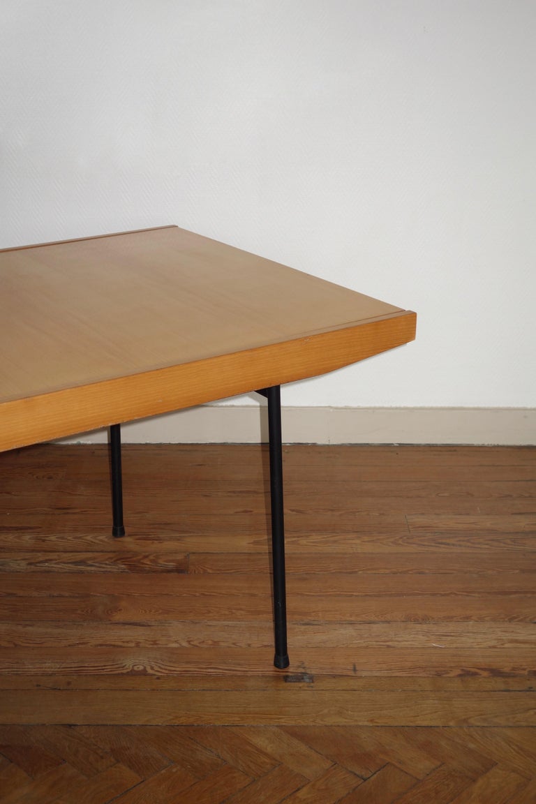French Alain Richard "324" Dining Table for Meubles TV, 1950s at 1stDibs