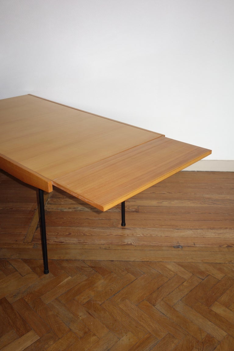 French Alain Richard "324" Dining Table for Meubles TV, 1950s at 1stDibs