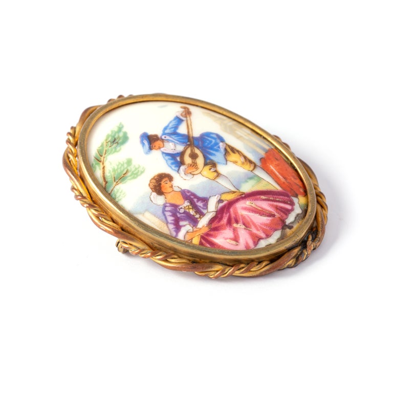 French Antique Brooch For Sale at 1stDibs