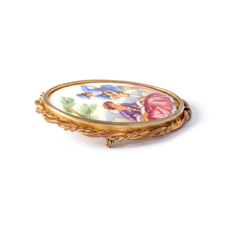 French Antique Brooch For Sale at 1stDibs