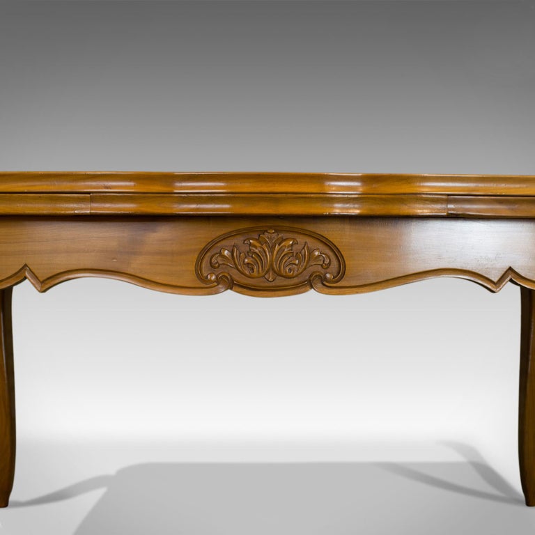 French, Draw Leaf Dining Table, Beech, Extending, Louis XV Revival ...