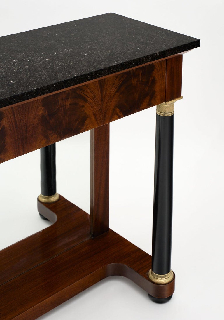 French Antique Empire Console Table at 1stDibs