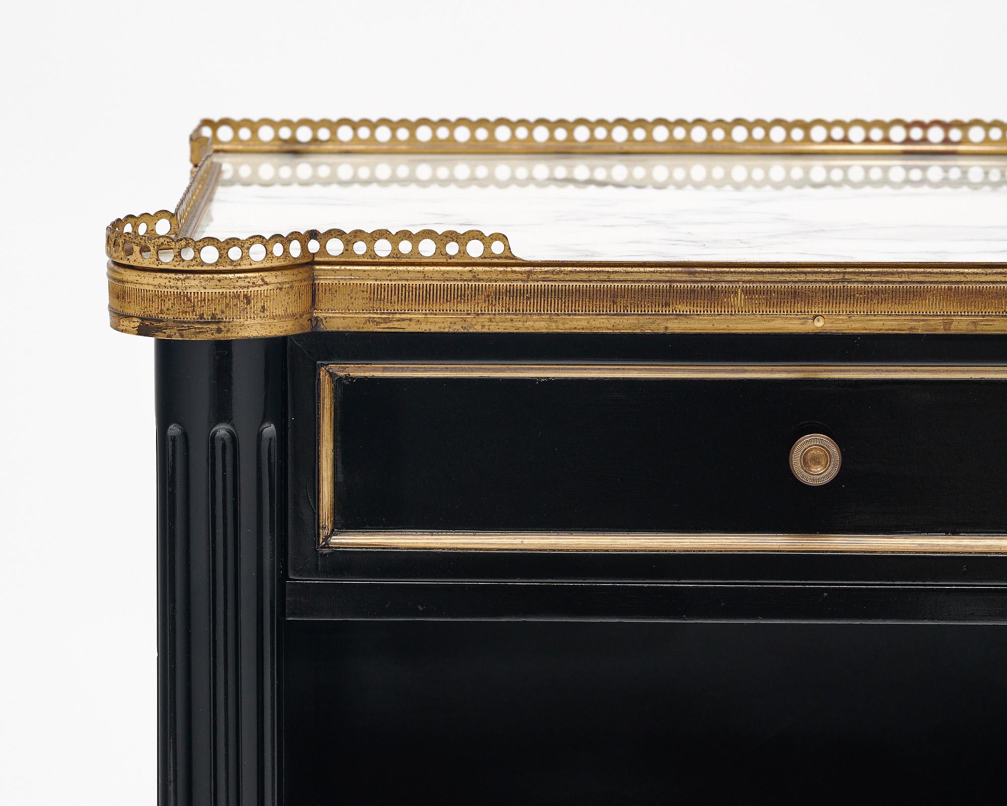 French Antique Louis XVI Side Tables For Sale at 1stDibs