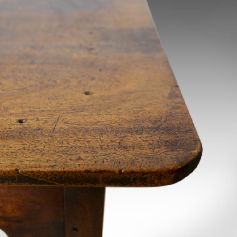 French Antique Patisserie Table, Mahogany, Country Kitchen Dining ...