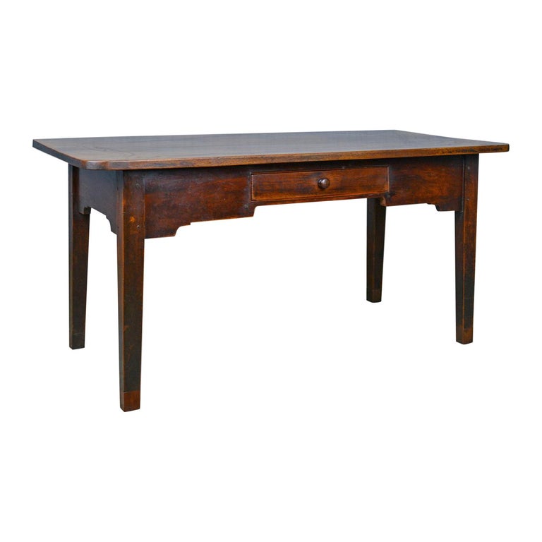 French Antique Patisserie Table, Mahogany, Country Kitchen Dining ...