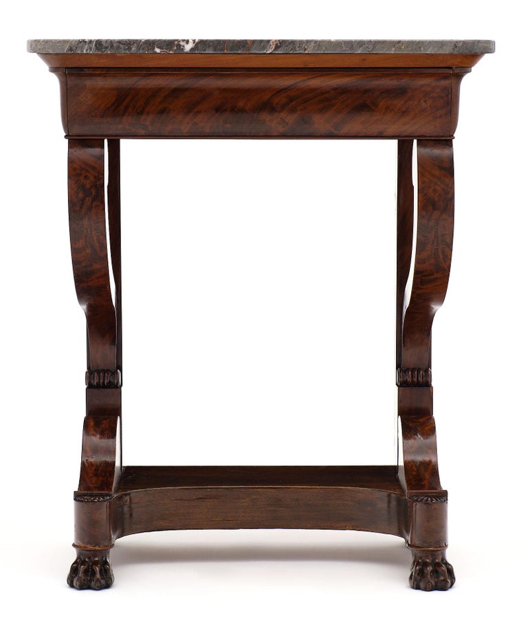 French Antique Restauration Period Console Table at 1stDibs