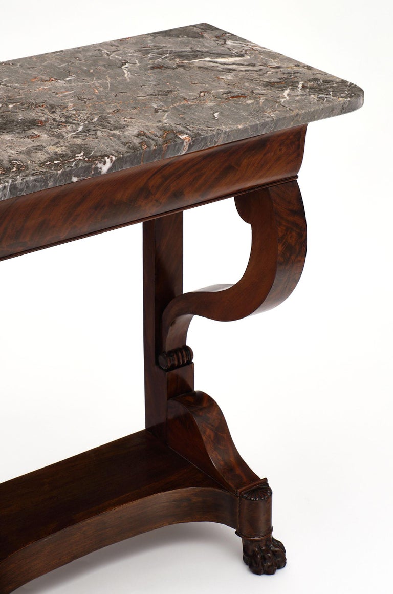 French Antique Restauration Period Console Table at 1stDibs