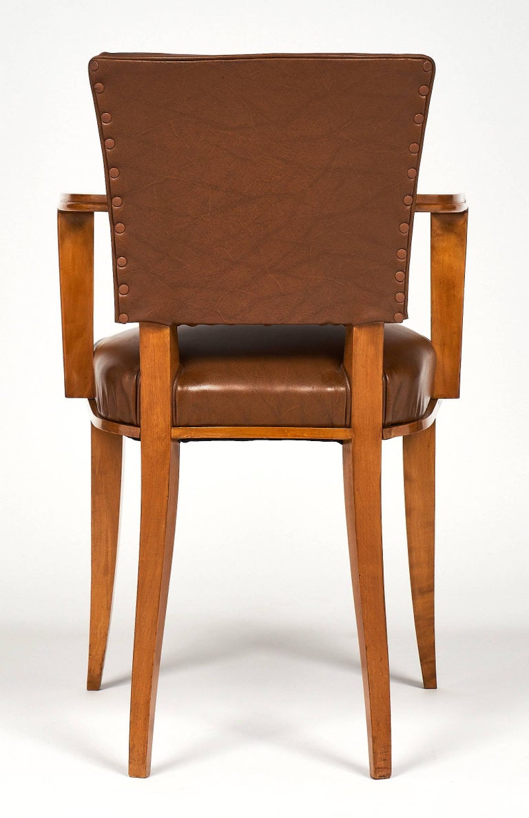 French Art Deco Bridge Chairs at 1stDibs