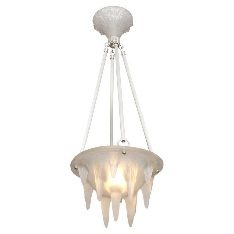 French Art Deco Ceiling Light by René Lalique For Sale at 1stDibs