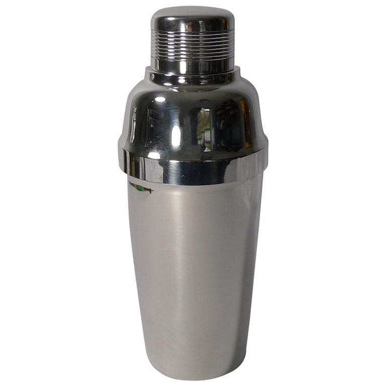 French Art Deco Cocktail Shaker by Ercuis, Paris, circa 1940 at 1stDibs