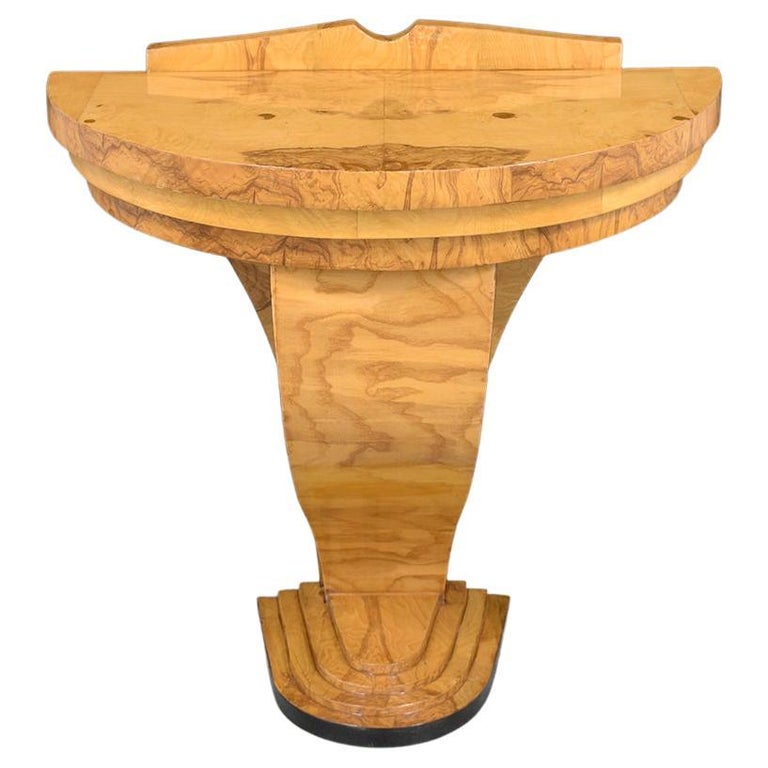 French Art Deco Console Table For Sale at 1stDibs