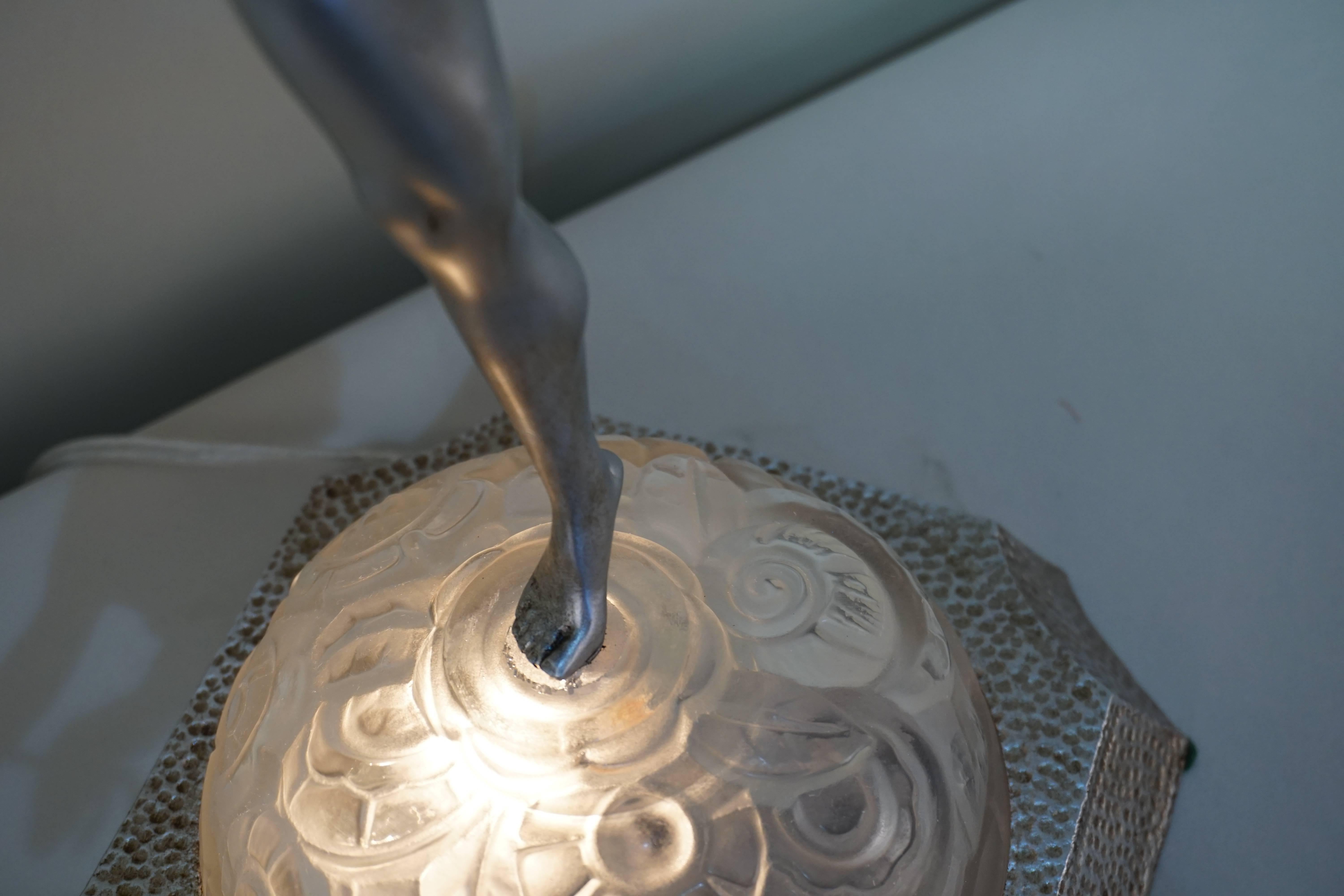 French Art Deco Dancing Girl Table Lamp by Limousin at 1stDibs | art ...