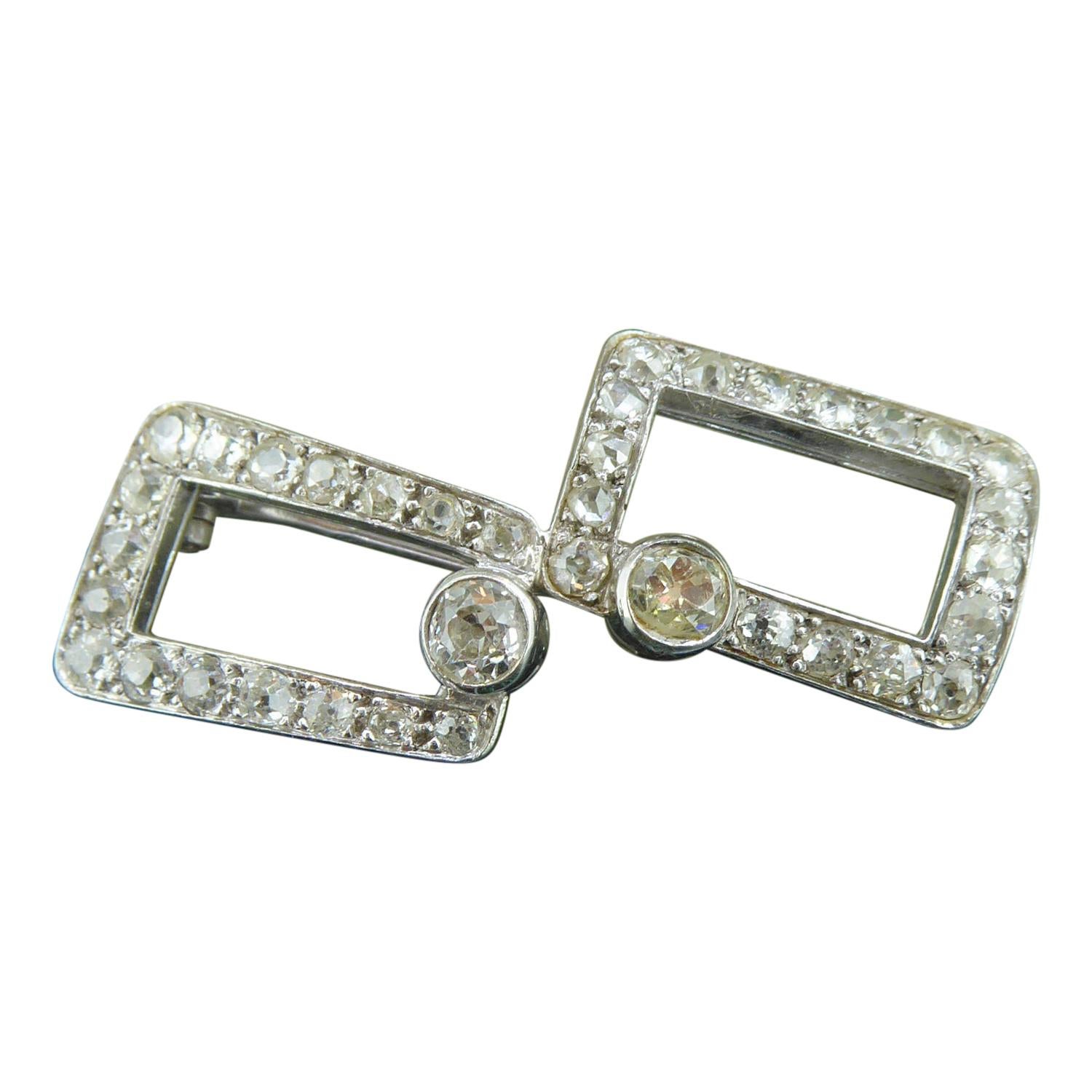 Vintage 9 Carat Yellow Gold Golf Club Brooch For Sale at 1stDibs