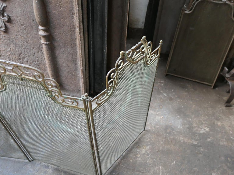 French Art Deco Fireplace Screen For Sale at 1stDibs