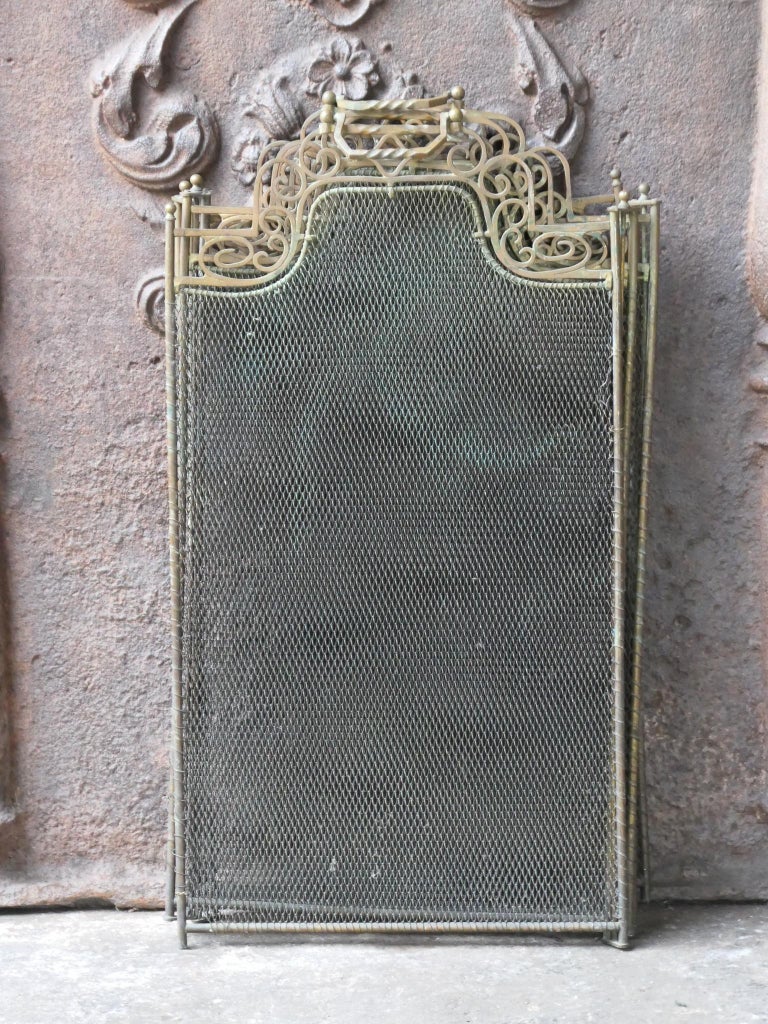 French Art Deco Fireplace Screen For Sale at 1stDibs