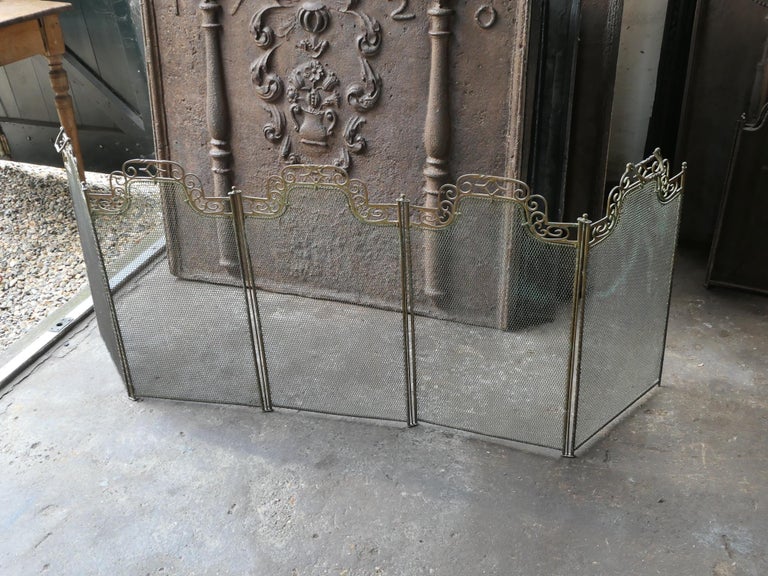 French Art Deco Fireplace Screen For Sale at 1stDibs