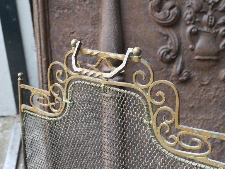 French Art Deco Fireplace Screen For Sale at 1stDibs