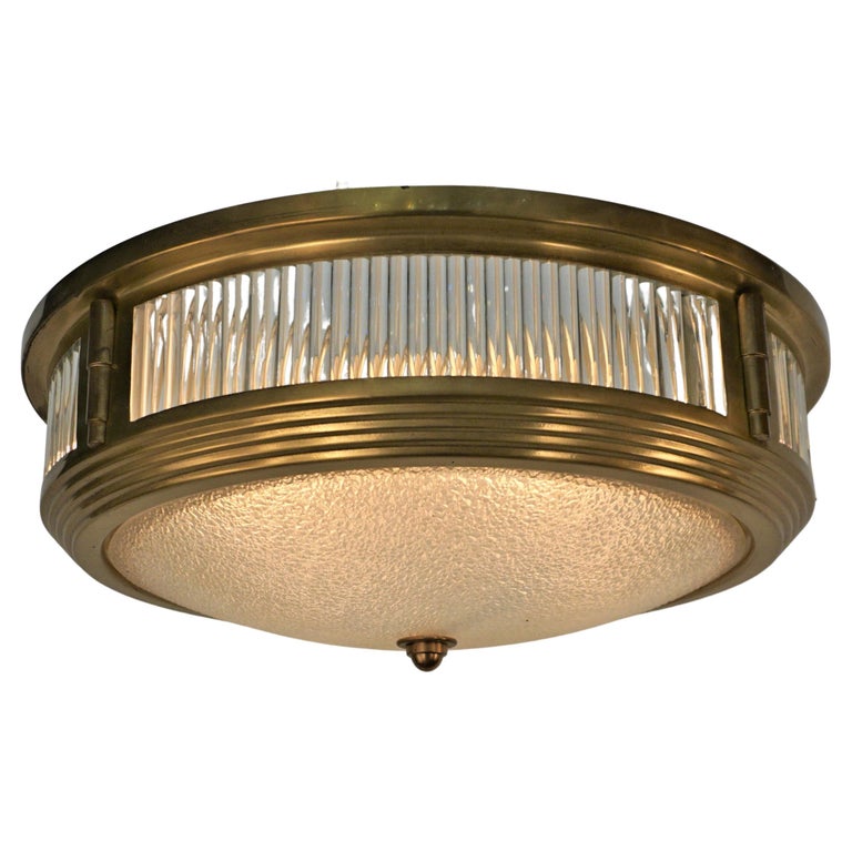 Art Deco Flush Mount