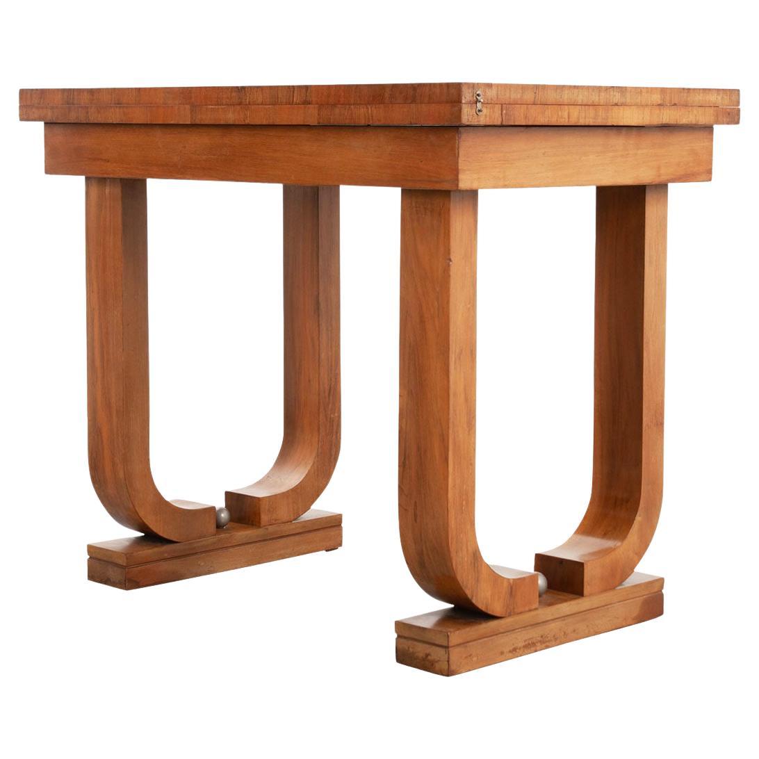 Fabulous Art Deco Game and Card Table Combo at 1stDibs Fabulous Art Deco Game and Card Table Combo at 1stDibs