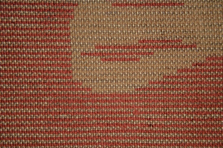 Antique French Art Deco Geometric Rug For Sale at 1stDibs