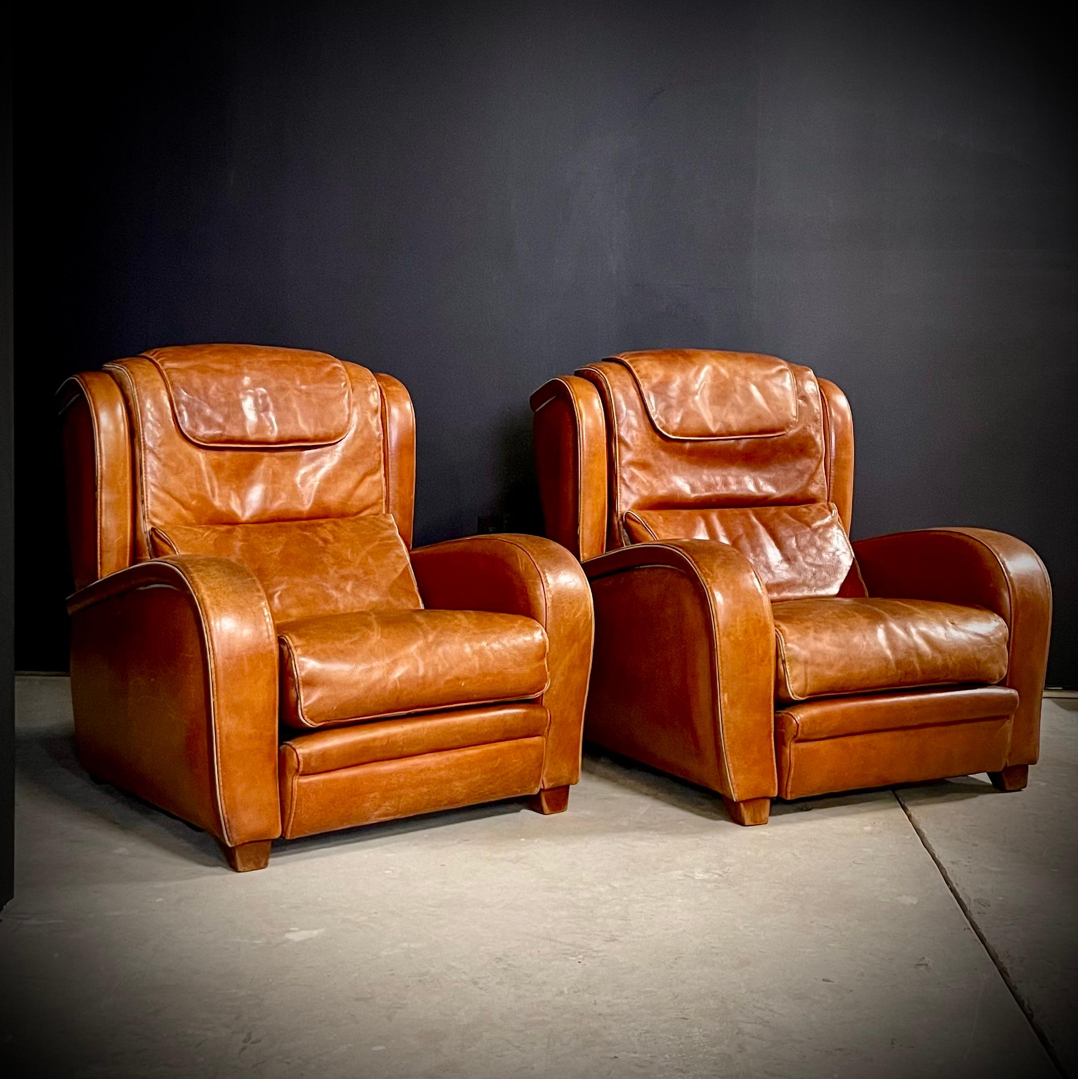 French Art Deco Luggage Chair For Sale at 1stDibs