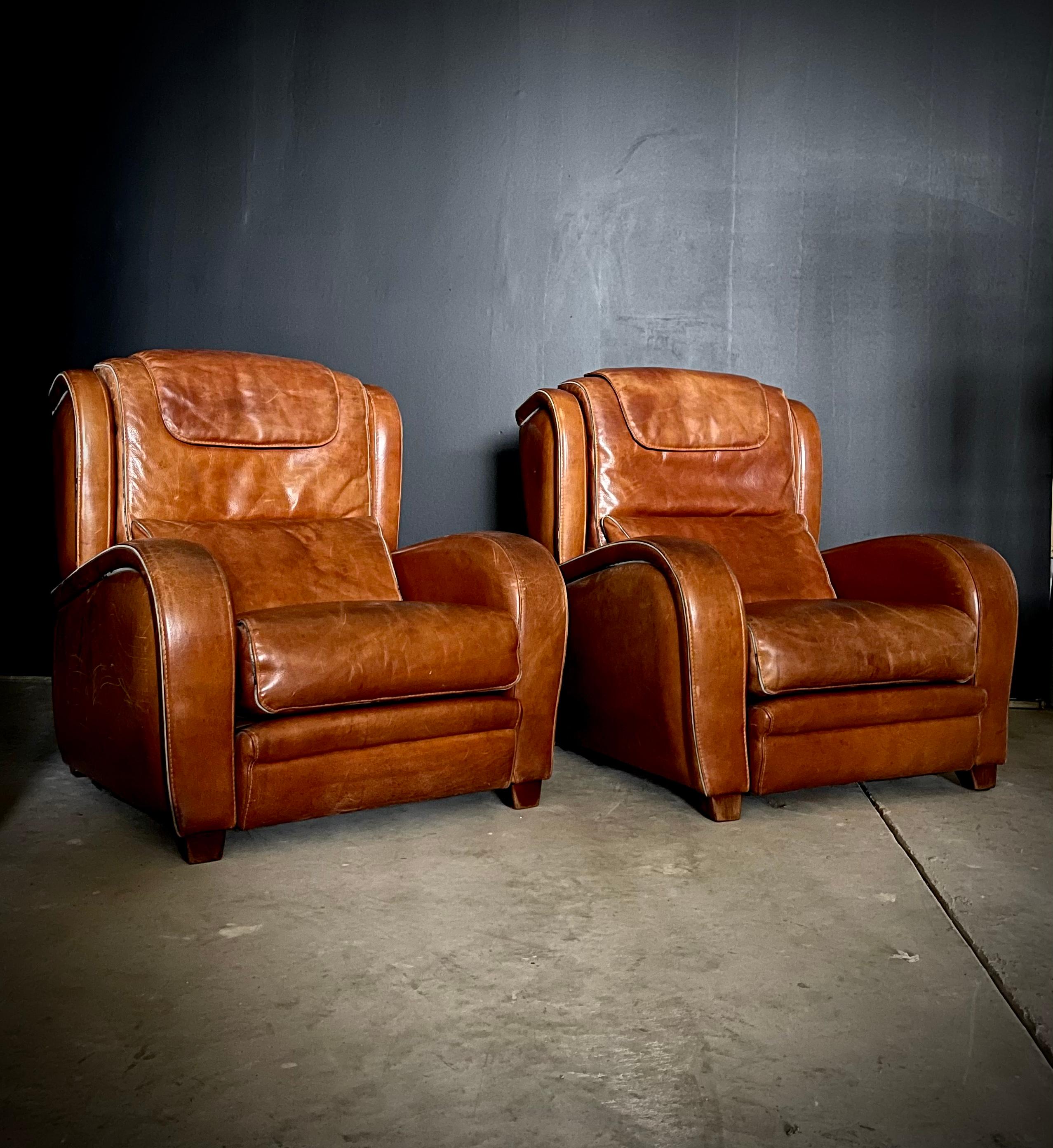 French Art Deco Luggage Chair For Sale at 1stDibs