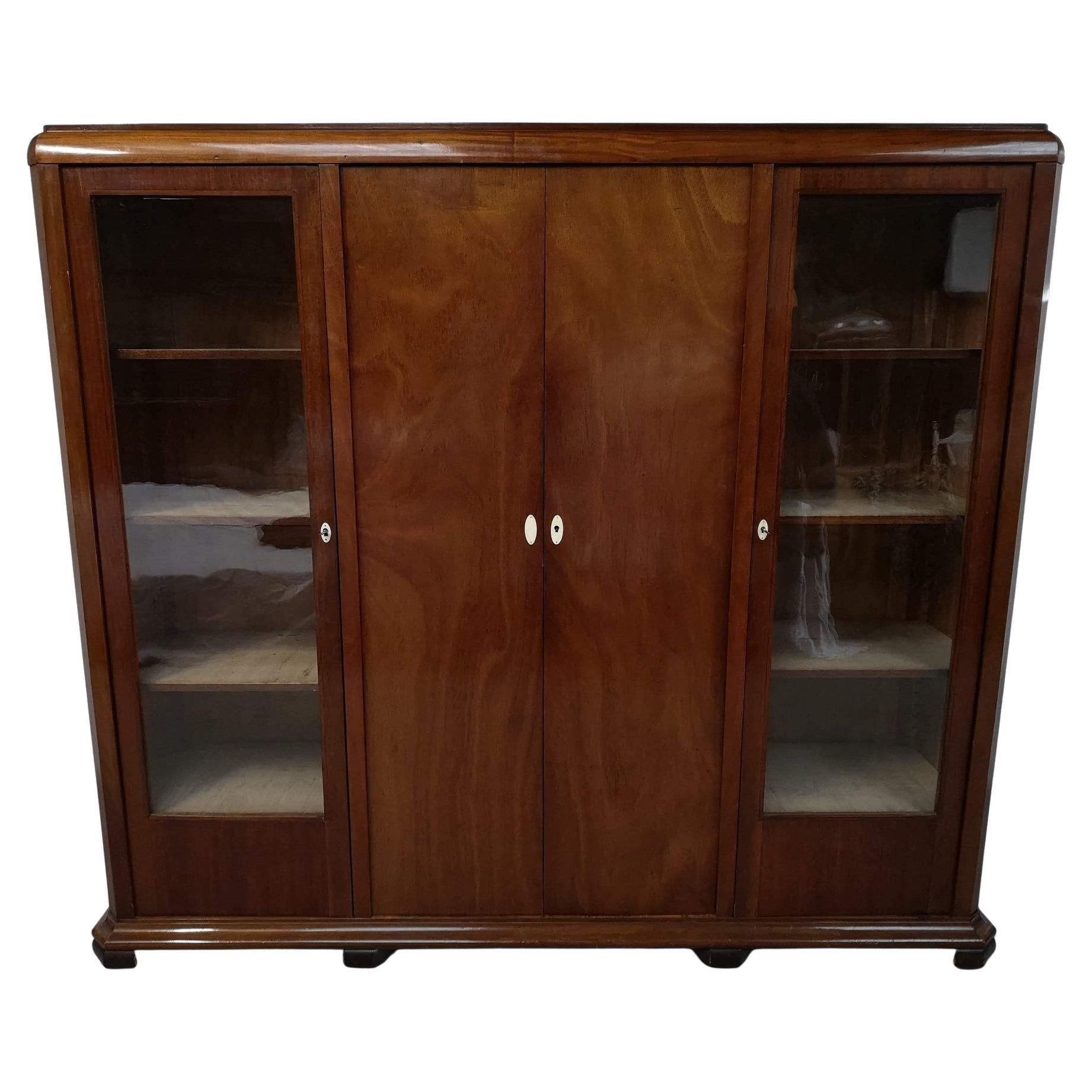 Art Deco Bookcase at 1stDibs