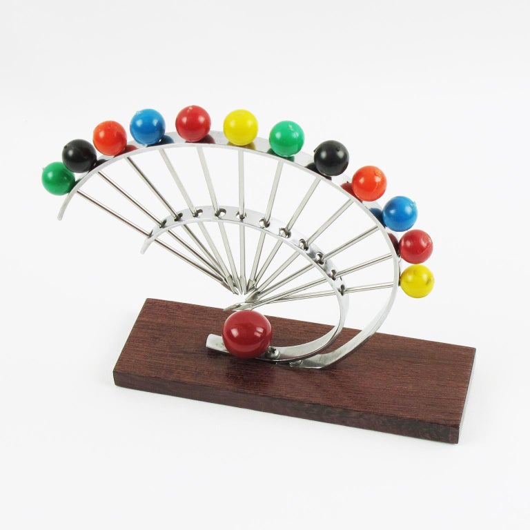 French Art Deco Modernist Geometric Multi-Color Barware Cocktail Picks ...