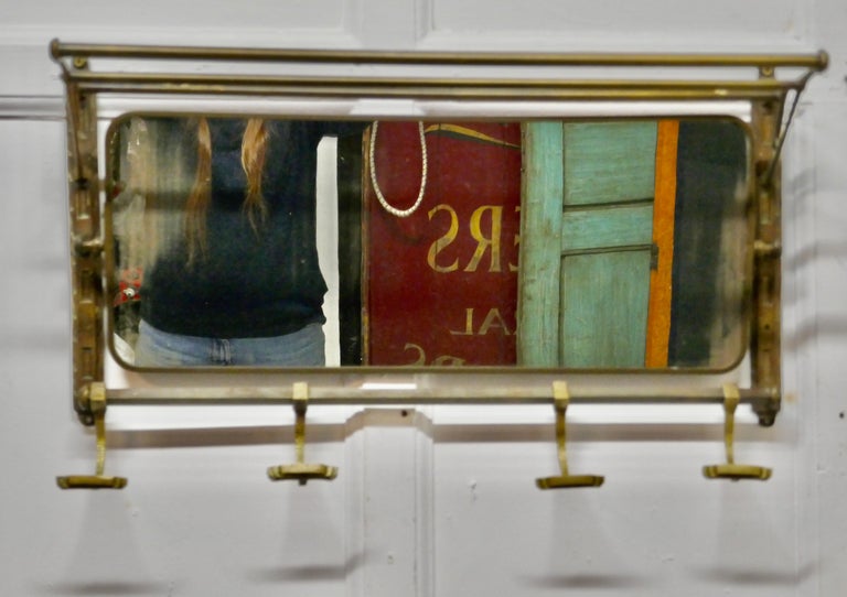 French Art Deco Odeon Style Pullman Mirror from a Train at 1stDibs ...