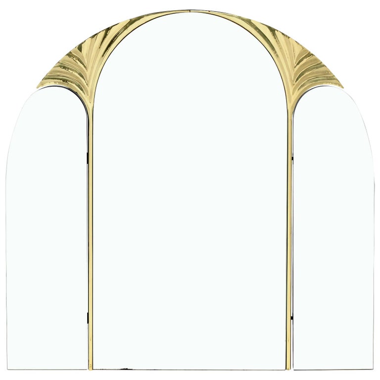 French Art Deco Period Triptyque Mirror at 1stDibs