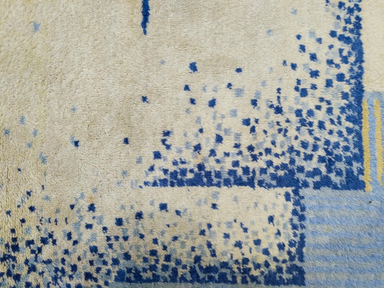 French Art Deco Rug Designed by Jean Burkhalter for Pierre Chareau ...