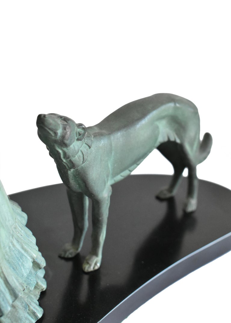 French Art Deco Sculpture signed by Roux at 1stDibs