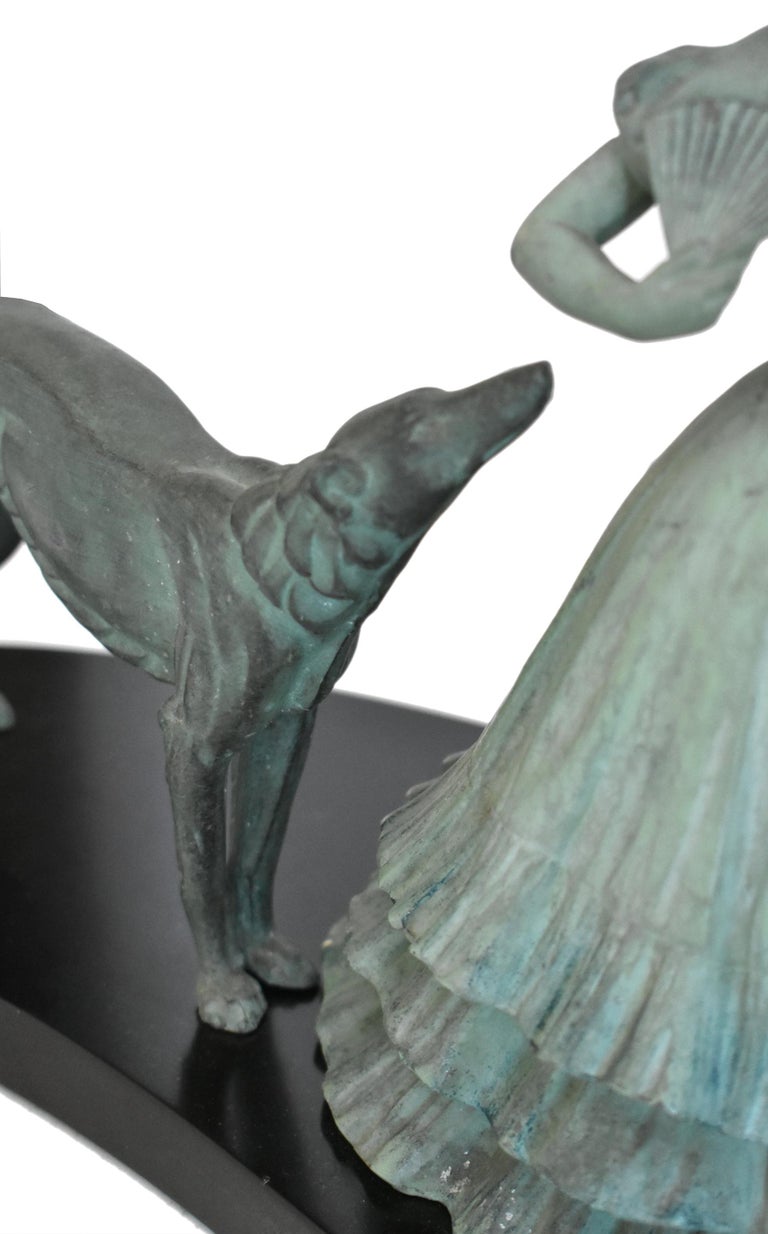 French Art Deco Sculpture signed by Roux at 1stDibs