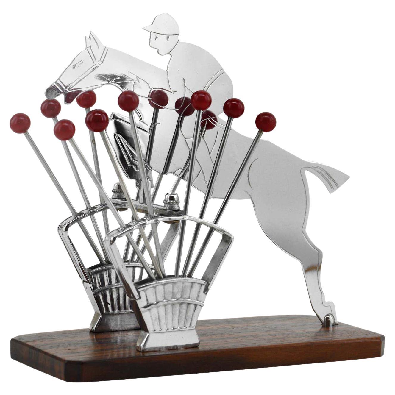 Art Deco Cocktail Recipe Dial at 1stDibs