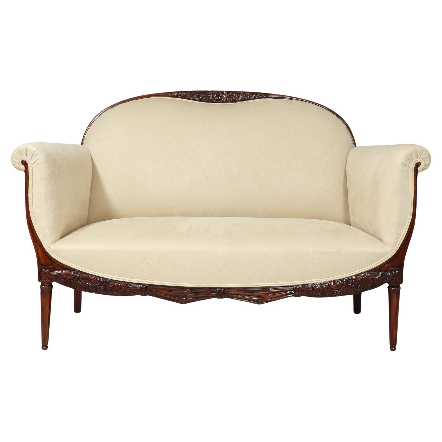 Art Deco Sofas - 343 For Sale at 1stDibs | art deco couch, art deco ...