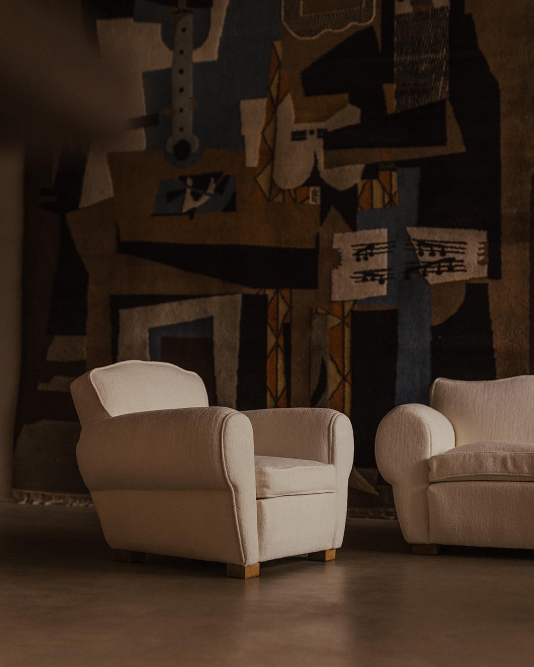 French Art Deco - Sofa Set For Sale at 1stDibs