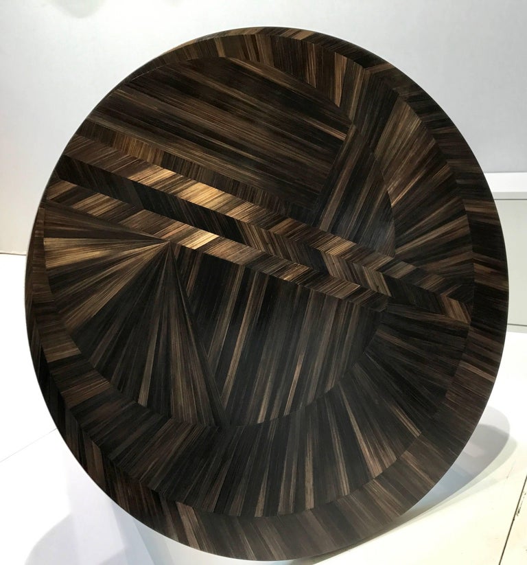 French Art Deco Straw Marquetry Coffee Table at 1stDibs | straw coffee ...