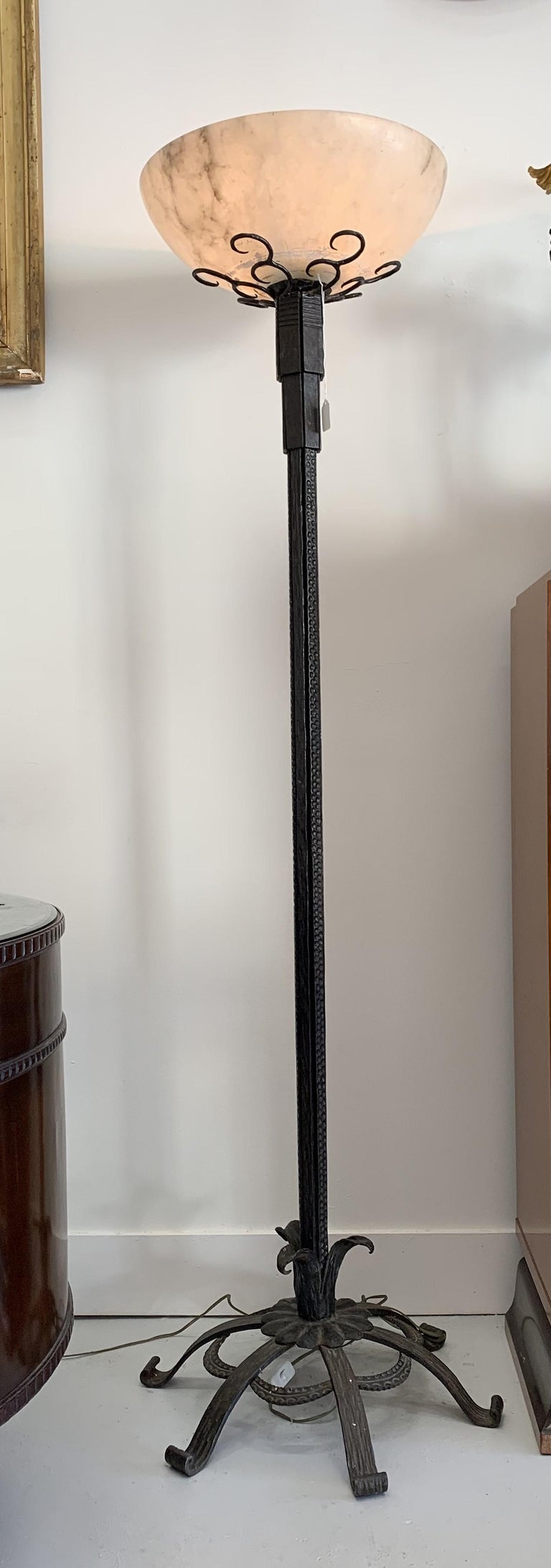 French Art Deco Torchiere, circa 1920s For Sale at 1stDibs