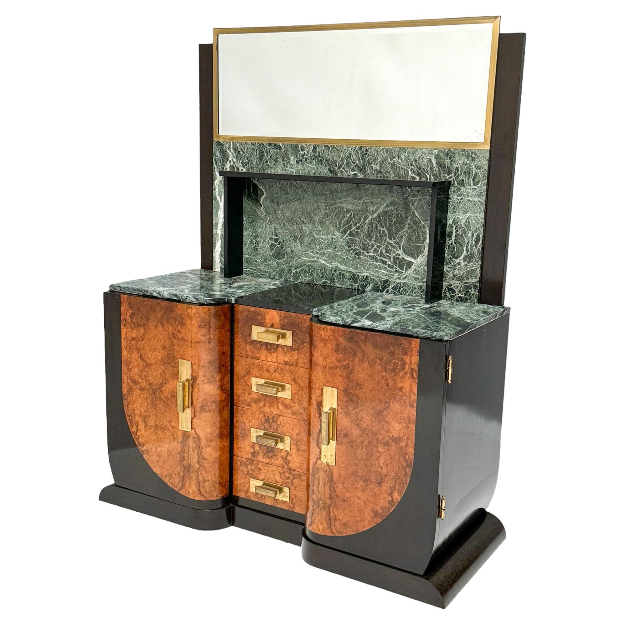 French Art Deco Vanity or Dressing Table 1930s