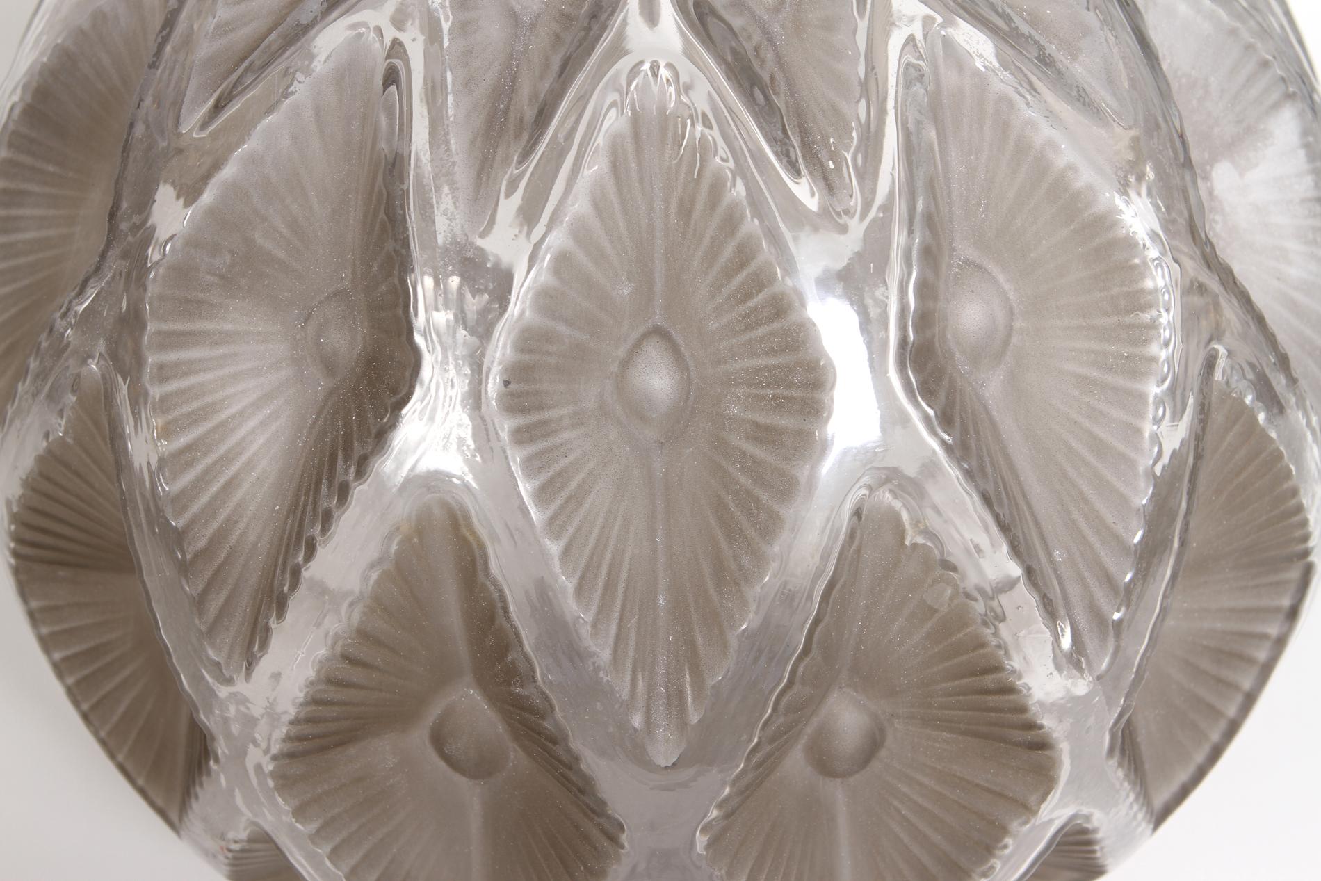 French Art Deco Vase by René Lalique "Majestic" Model at 1stDibs