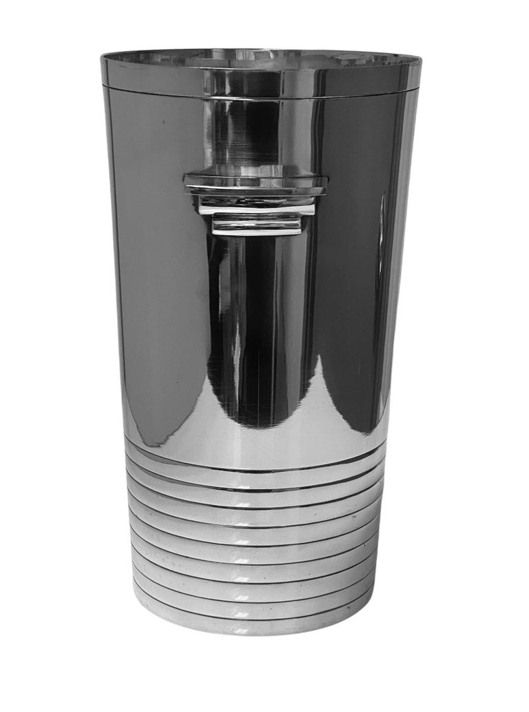 French Art Deco Wine Cooler Bucket, C.1935 For Sale at 1stDibs