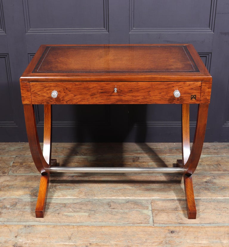 French Art Deco Writing Desk by Maurice Alet For Sale at 1stDibs