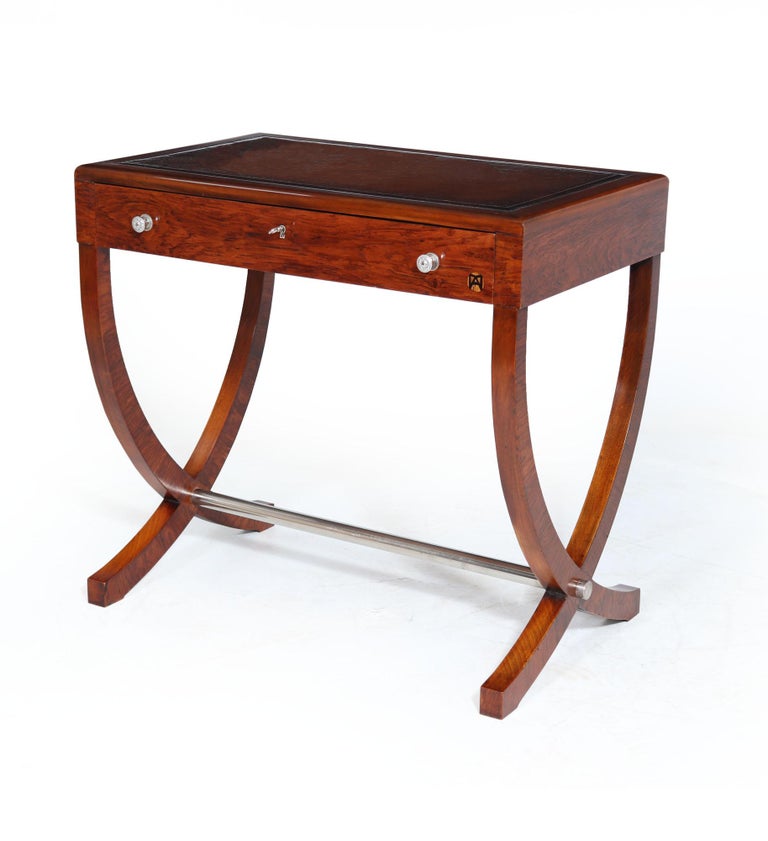 French Art Deco Writing Desk by Maurice Alet For Sale at 1stDibs