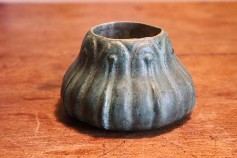 French Art Nouveau Ceramic Vase For Sale at 1stDibs