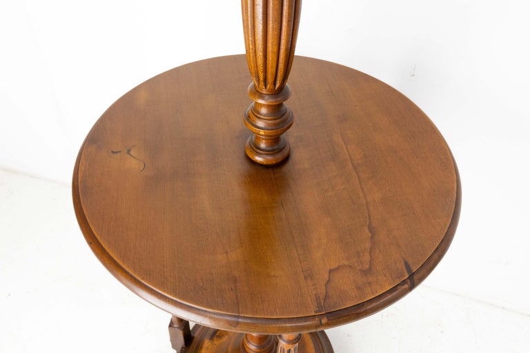 French, Art Nouveau Floor Lamp Beech Light, circa 1900 For Sale at 1stDibs