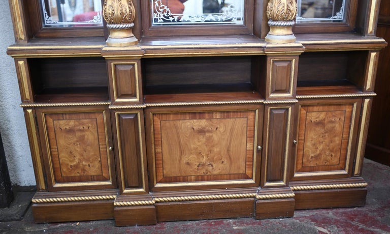 French Art Nouveau Wall Bar Stained Glass Pub For Sale at 1stDibs