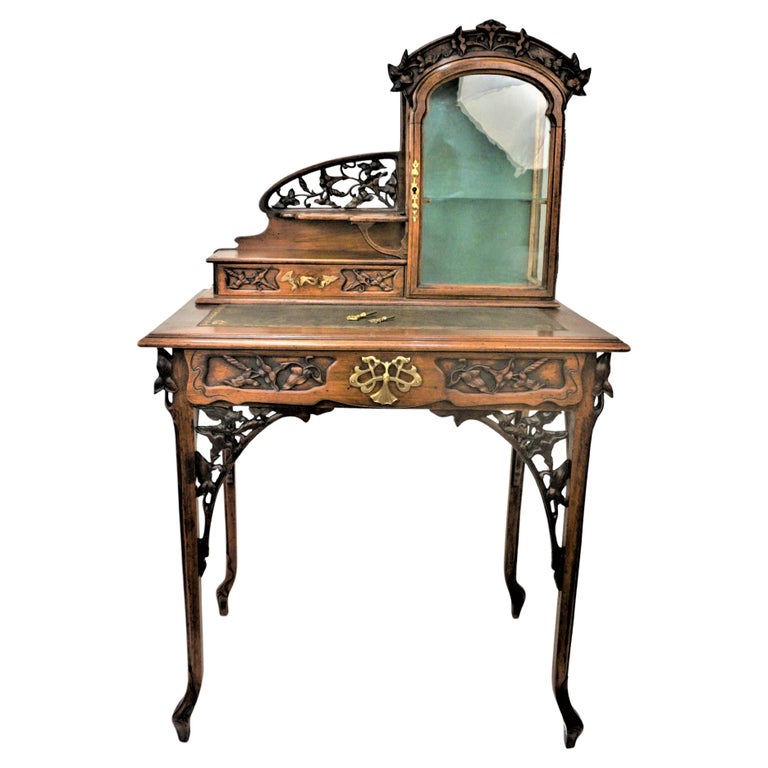 French Art Nouveau Writing Desk at 1stDibs