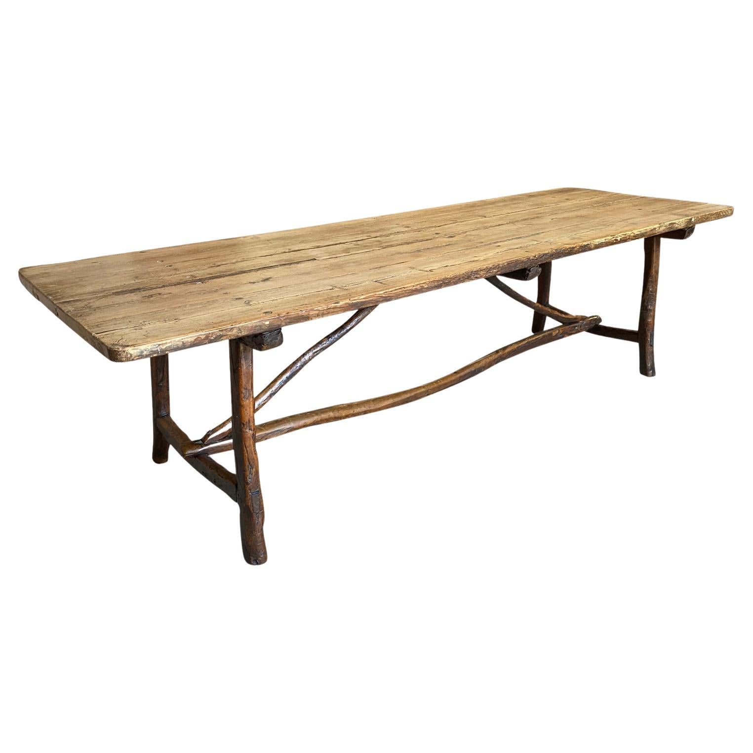 18th C. Walnut Provençale Farm Table at 1stDibs